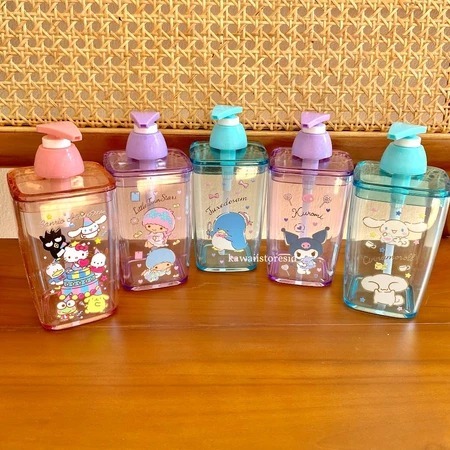 Jual Tempat Sabun Pump Dispenser Bening Tempat Sabun Cair Sanrio My ...