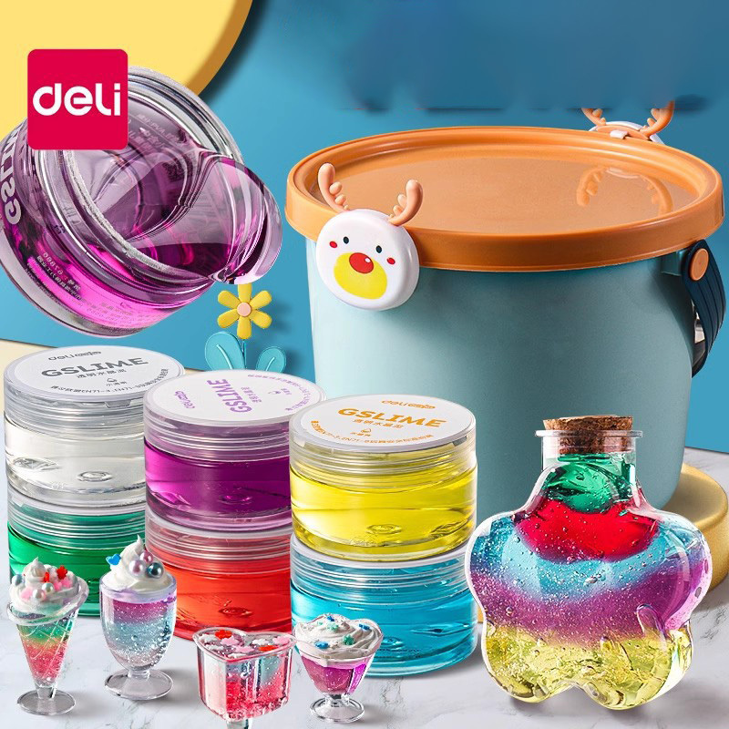 Jual Slime Set Box Deli / Mainan Slime Untuk Anak | Shopee Indonesia
