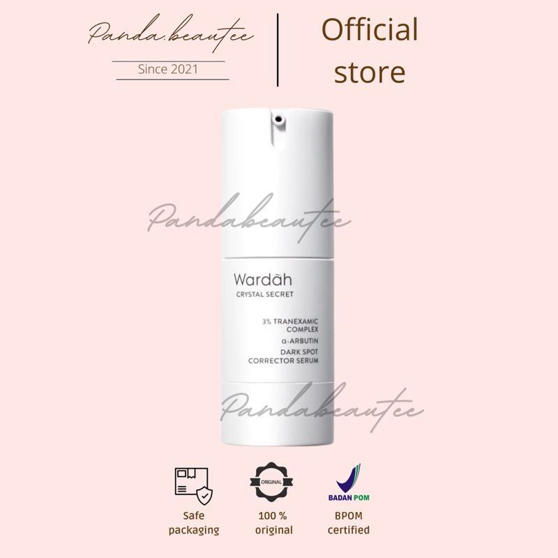Jual PANDABEAUTEE - Wardah Crystal Secret 3% Tranexamic Complex A ...
