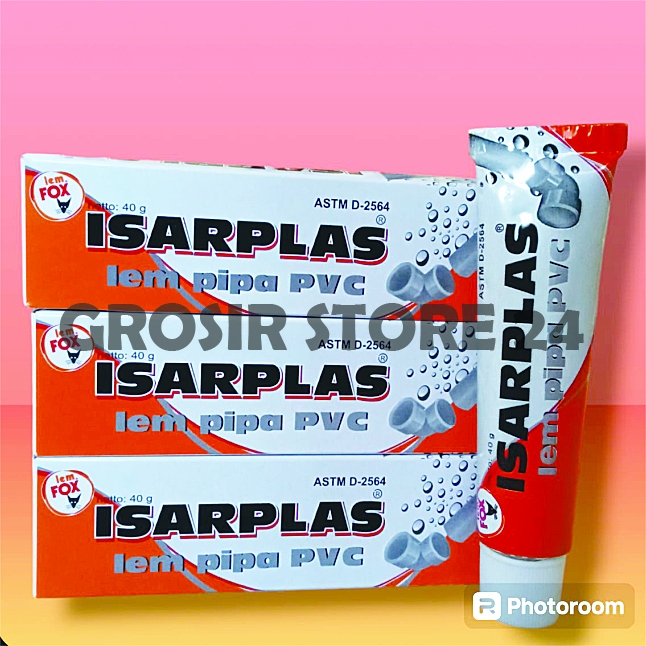 Jual lem pipa PVC ISARPLAST /pcs | Shopee Indonesia
