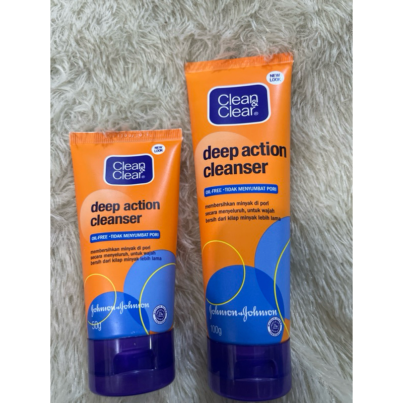 Jual Clean and Clear Deep Action Cleanser | Shopee Indonesia