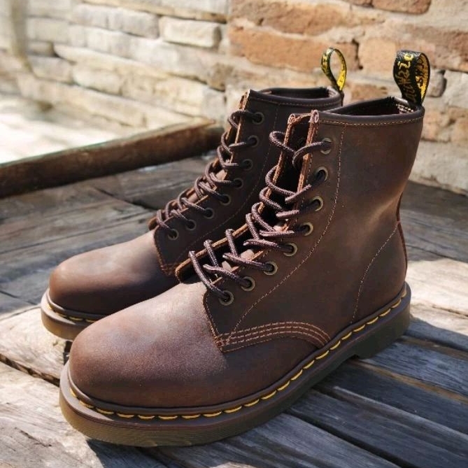 Jual Sepatu Boots Pria Docmar 1460 Gaucho Crazy Horse Leather Pkicks ...