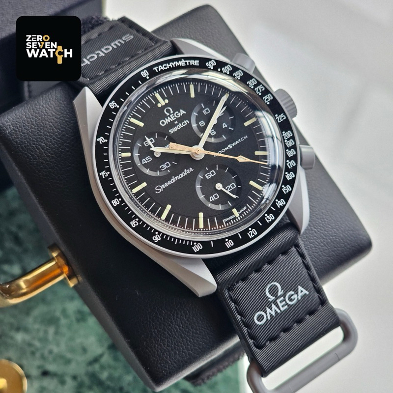 Jual OME X SWATCH MOONSWATCH MOONSHINE GOLD COLLECTION - COLD MOON ...