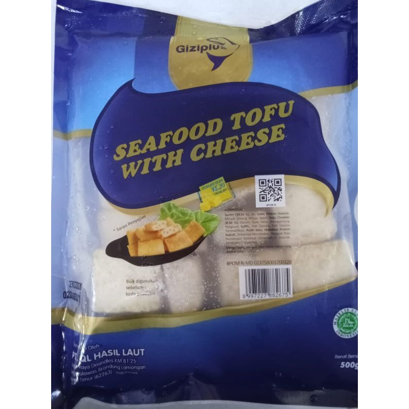 Jual GiziPlus Seafood Tofu with Cheese 500g | Shopee Indonesia