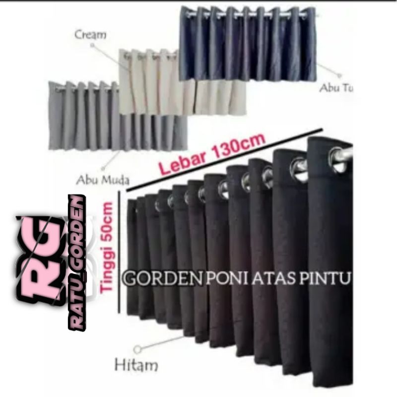 Jual Gorden poni/Gorden atas pintu Tinggi 50cm | Shopee Indonesia