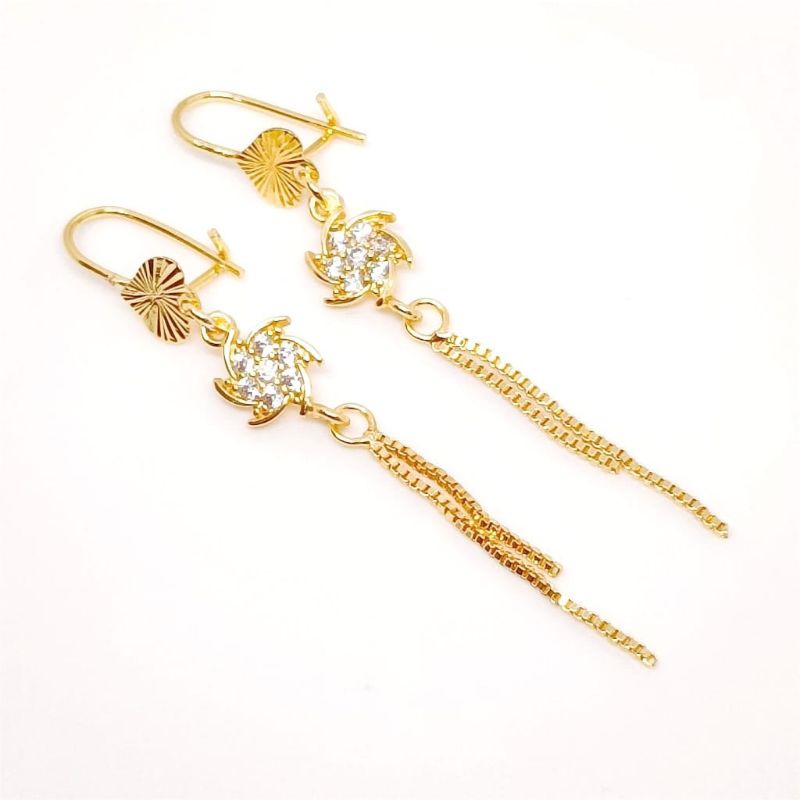 Jual ANTING DESY TITANIUM ANTING JURAI KEMBANG ANTING JURAI PANJANG ...