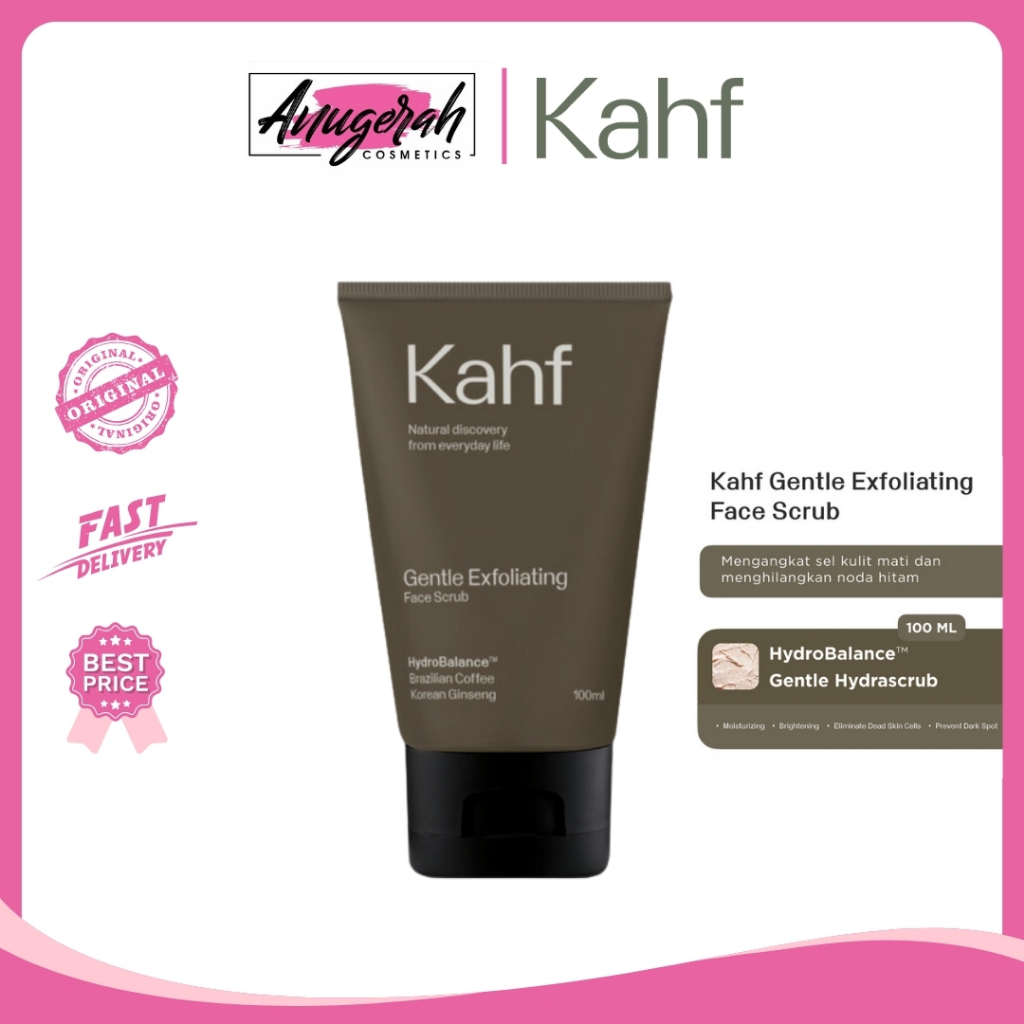 Jual Kahf Gentle Exfoliating Face Scrub 100 ml | Shopee Indonesia