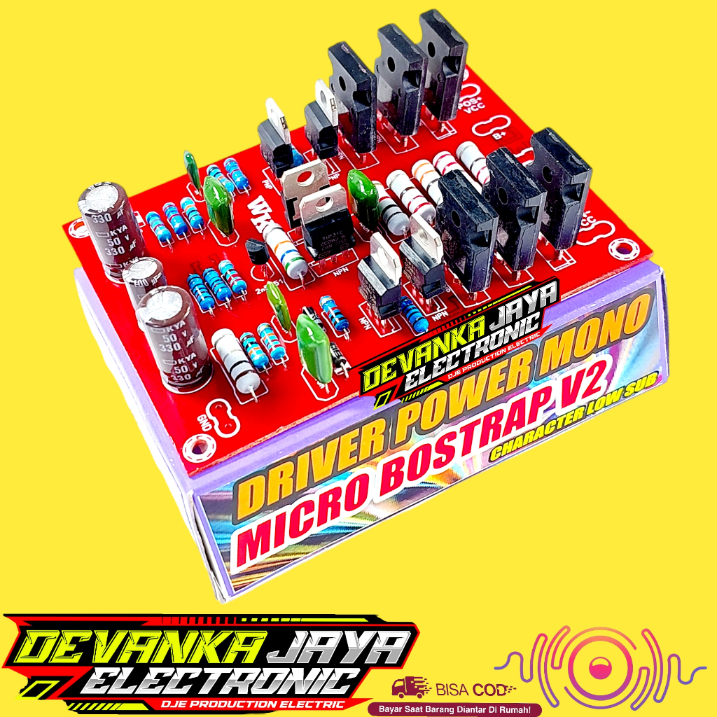 Jual Driver Power Mono MCRD Micro Bostrap NKRI V2 Low sub | Shopee ...