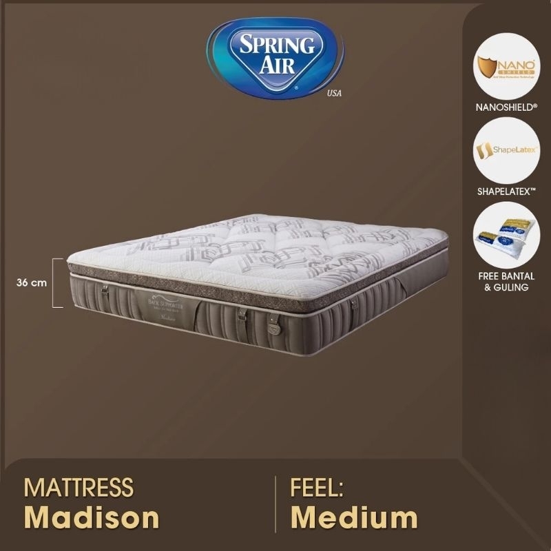 Jual Kasur Spring Air type Madison (Kasur Saja) | Shopee Indonesia