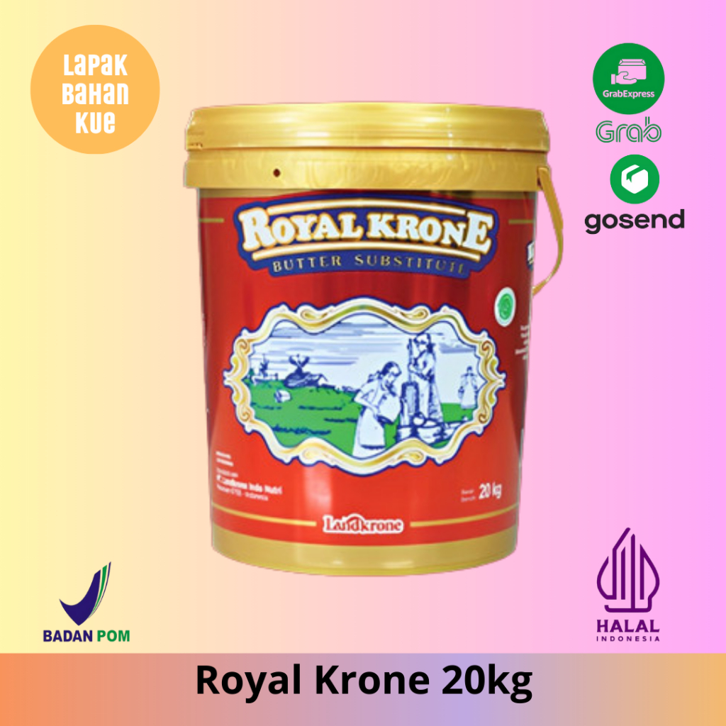Jual ROYAL KRONE Butter Substitute 20 kg (pengganti mentega / margarin) / ONLY INSTANT DAN ...