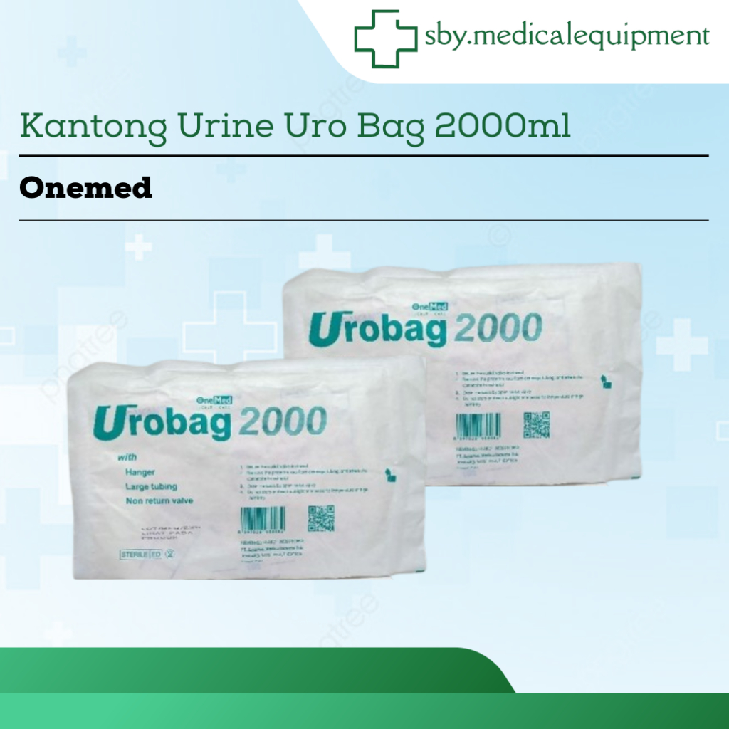 Jual Urine Bag Onemed 2000ml Urobag Onemed Original COD | Shopee Indonesia