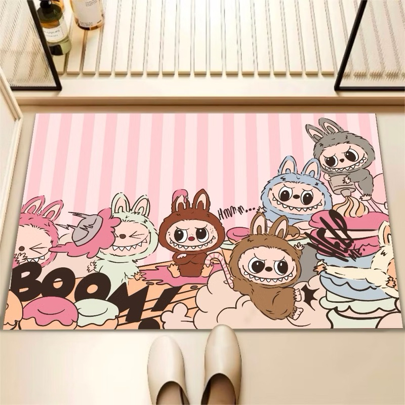 Jual Keset LABUBU Cushion Mat Uk 40X60cm Keset Rumah Keset Kaki PVC ...