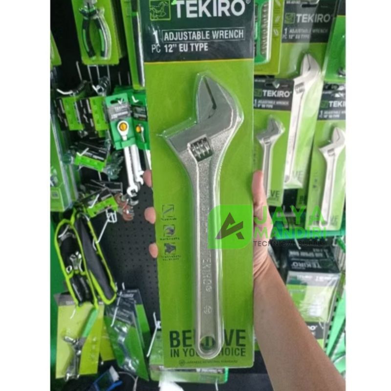 Jual TEKIRO Kunci Inggris 12 Inch / Adjustable Wrench 300mm | Shopee ...