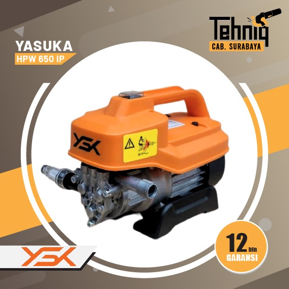 Jual Yasuka Mesin Cuci Motor HPW 650 IP / Jet Cleaner Yasuka HPW 650IP ...