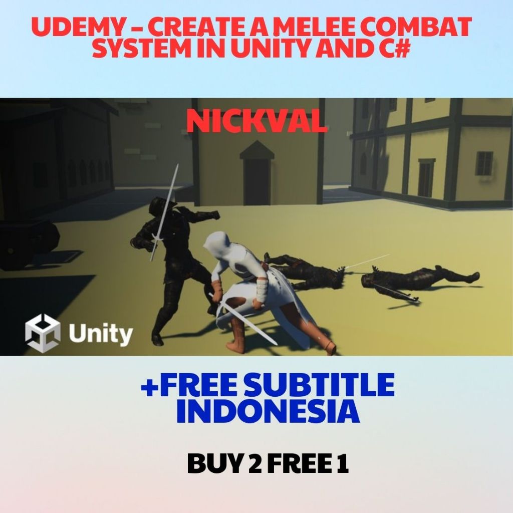Jual Udemy – Create a Melee Combat System in Unity and C# | Shopee Indonesia