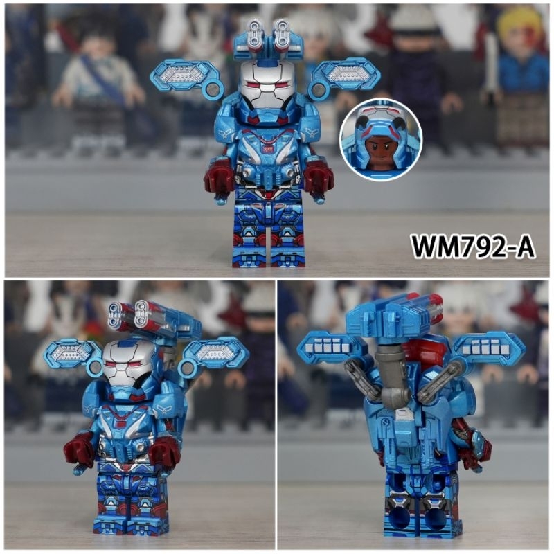 Jual Action figure iron man Ironman war machine WM792-A | Shopee Indonesia