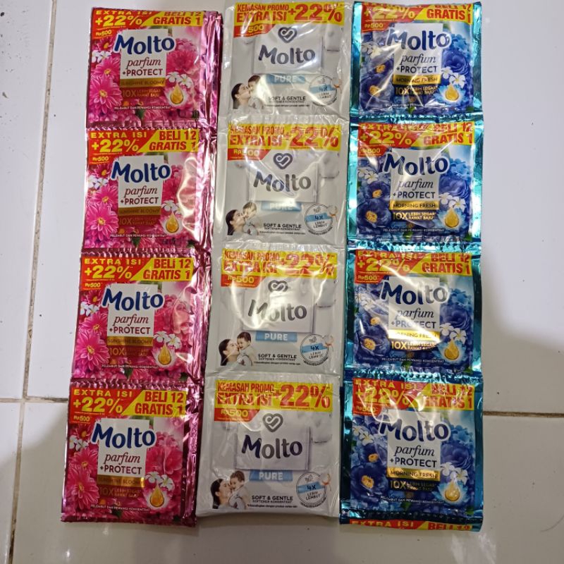 Jual MOLTO 500 1 renteng isi 12 pcs | Shopee Indonesia