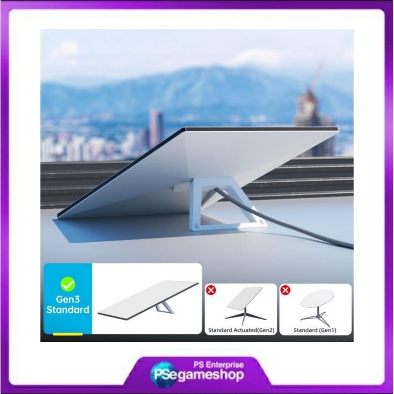 Jual Starlink Gen 3 V4 Standard Internet Satellite Kit Flat Antenna | Shopee Indonesia
