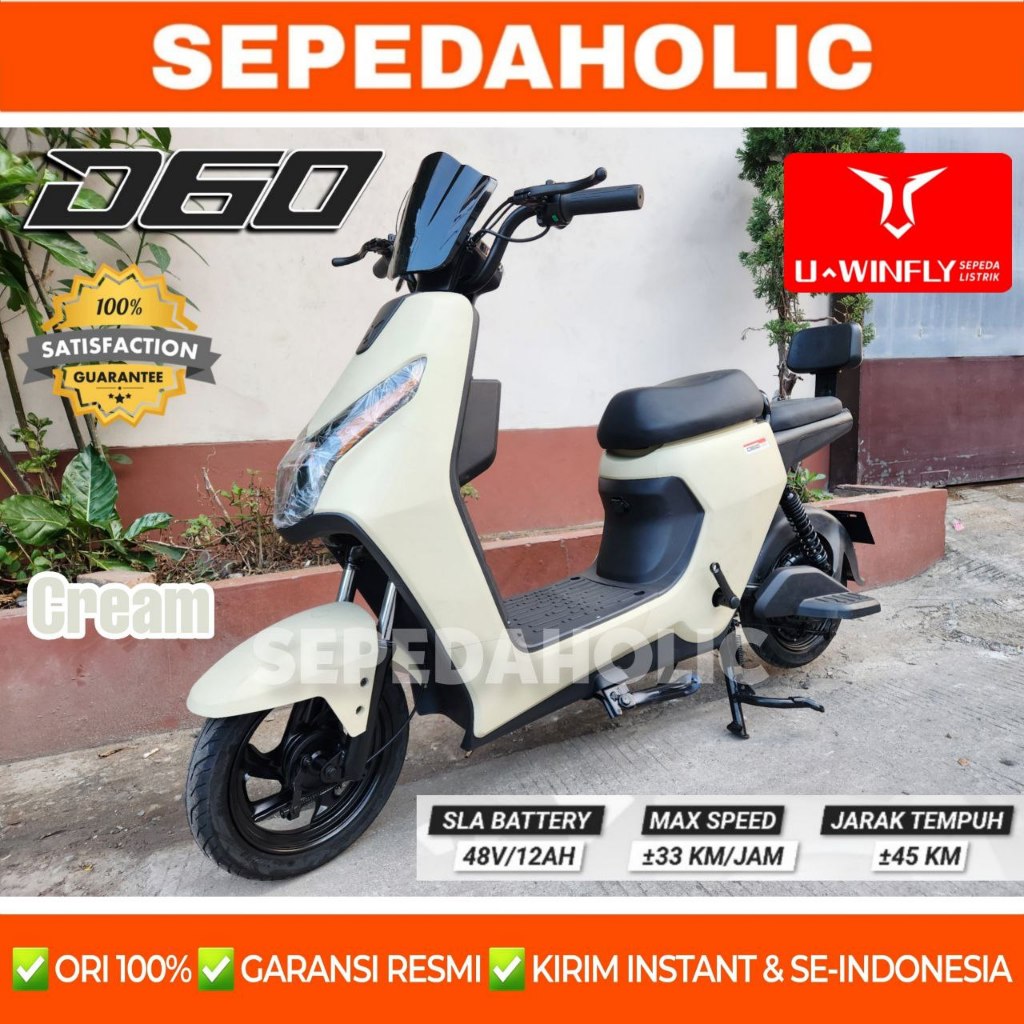 Jual Sepeda Listrik UWINFLY D60 D65 D70 D75 Electric E Bike | Shopee Indonesia