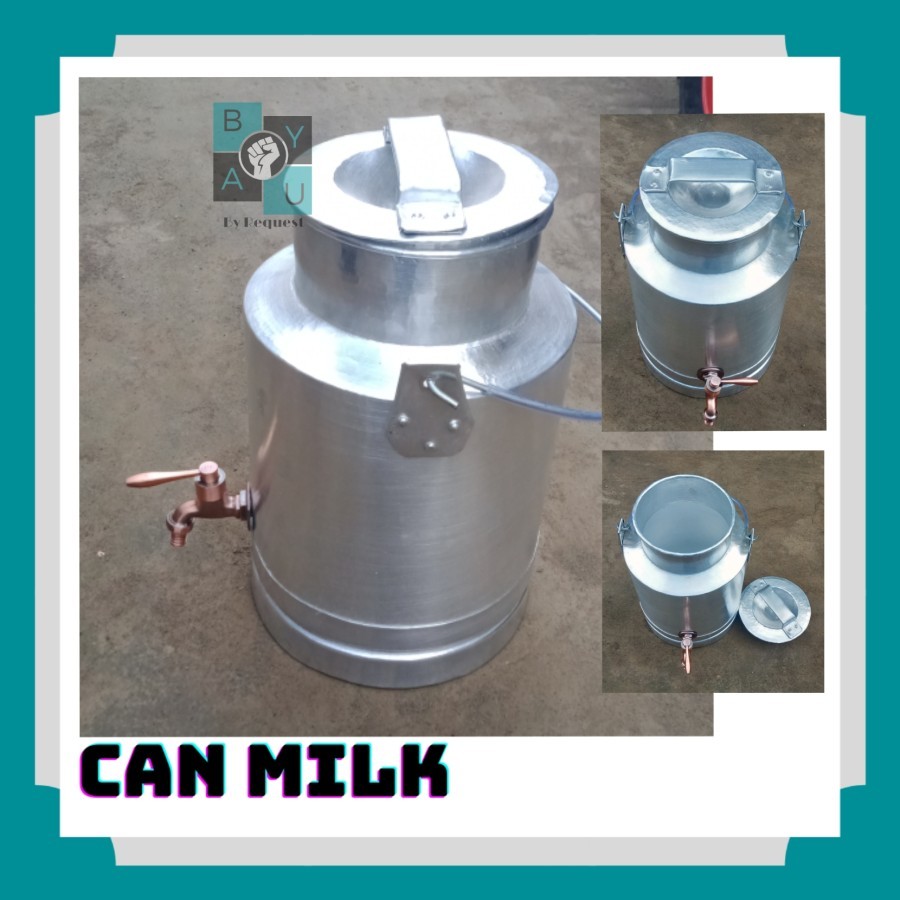 Jual JUAL MILK CAN KALENG SUSU BERLUBANG KRAN | Shopee Indonesia