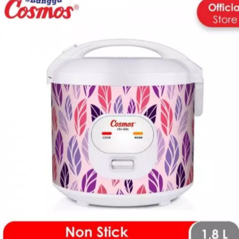 Jual COSMOS Rice cooker CRJ-3305 magic com cosmos 1,8 liter | Shopee ...