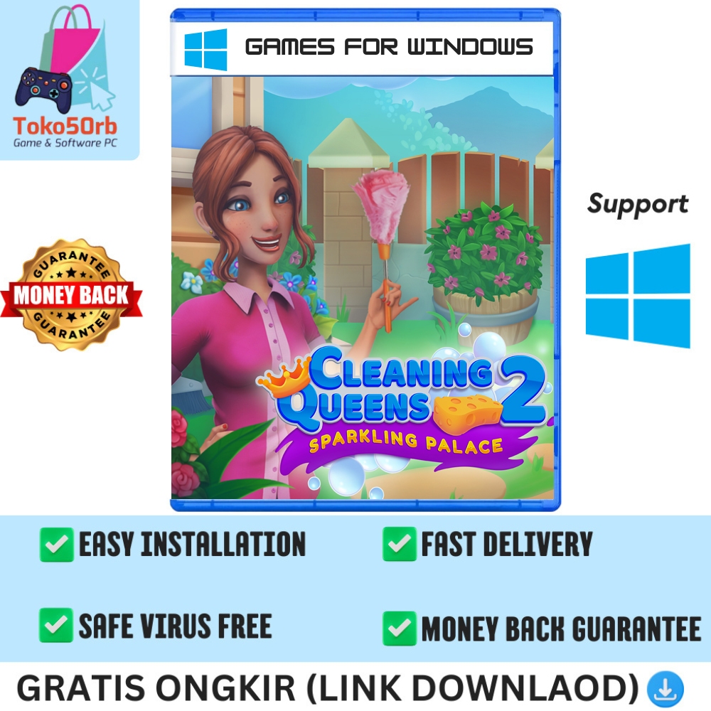 Jual Cleaning Queens 2: Sparkling Palace Collector's Edition Game for Pc Full Version | Shopee ...
