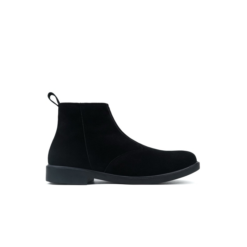 Jual BLACKROSE Sepatu Boots Pria Chelsea Zipper Resleting YKK Hitam ...