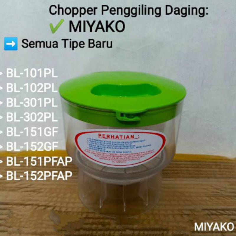 Jual Choper , Coper , blender , daging , miyako , penggiling Daging ...