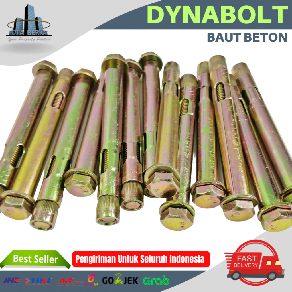 Jual DYNABOLT / BAUT DINABOLT / BAUT BETON | Shopee Indonesia