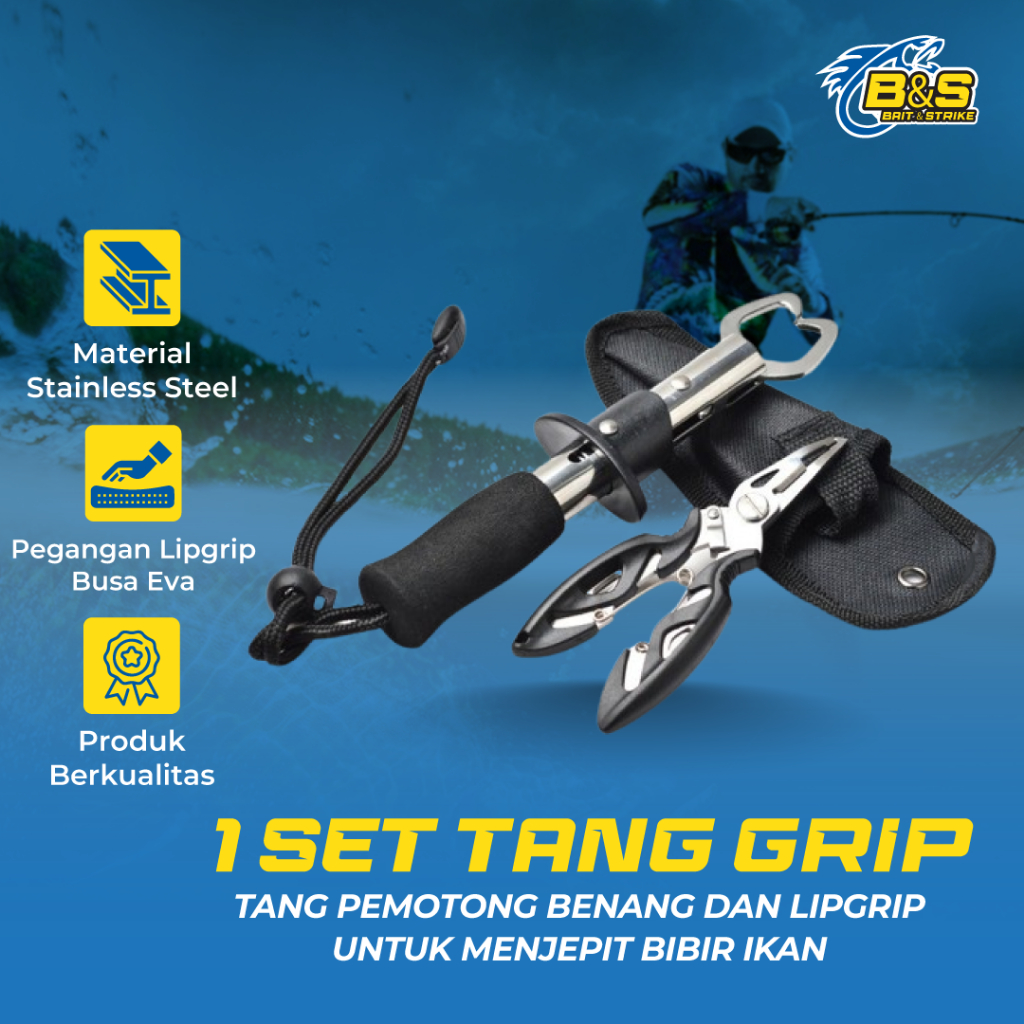 Jual 1set Tang Grip dan Lipgrip MURAH Tang pemotong benang dan Lipgrip ...