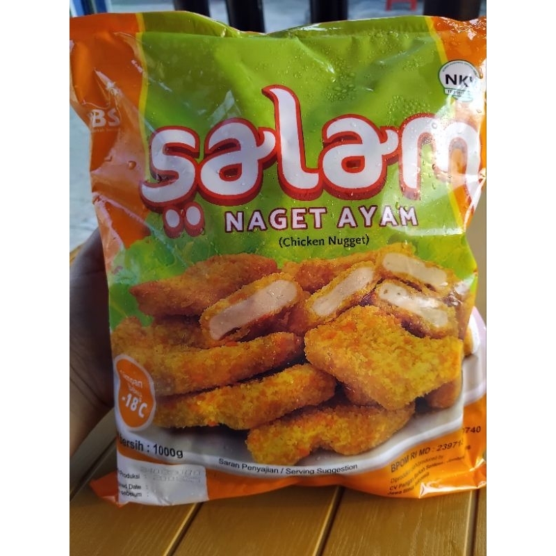 Jual Nugget Chicken Salam // SALAM NUGGET AYAM 500GRAM, 1Kg | Shopee Indonesia