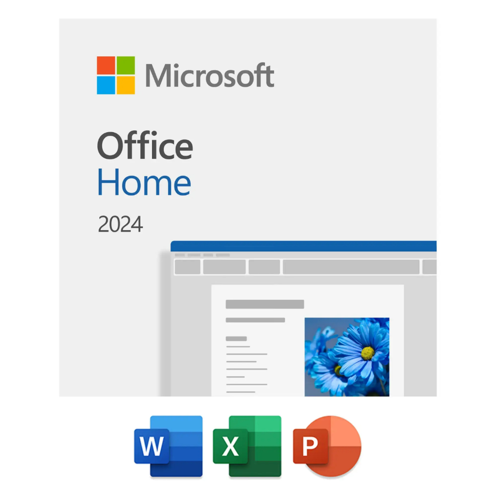 Jual Microsoft Office Home 2024 ESD Lisensi 1 PC (Word, Excel, PowerPoint) Medialess OHS ...