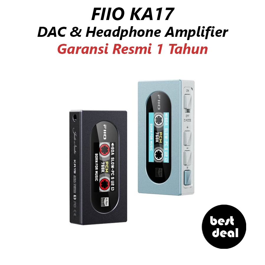 Jual FIIO Jade Audio KA15 / KA-15 / KA 15 Portable DAC / AMP Dual DACs + Dual Op-Amps Chip ...