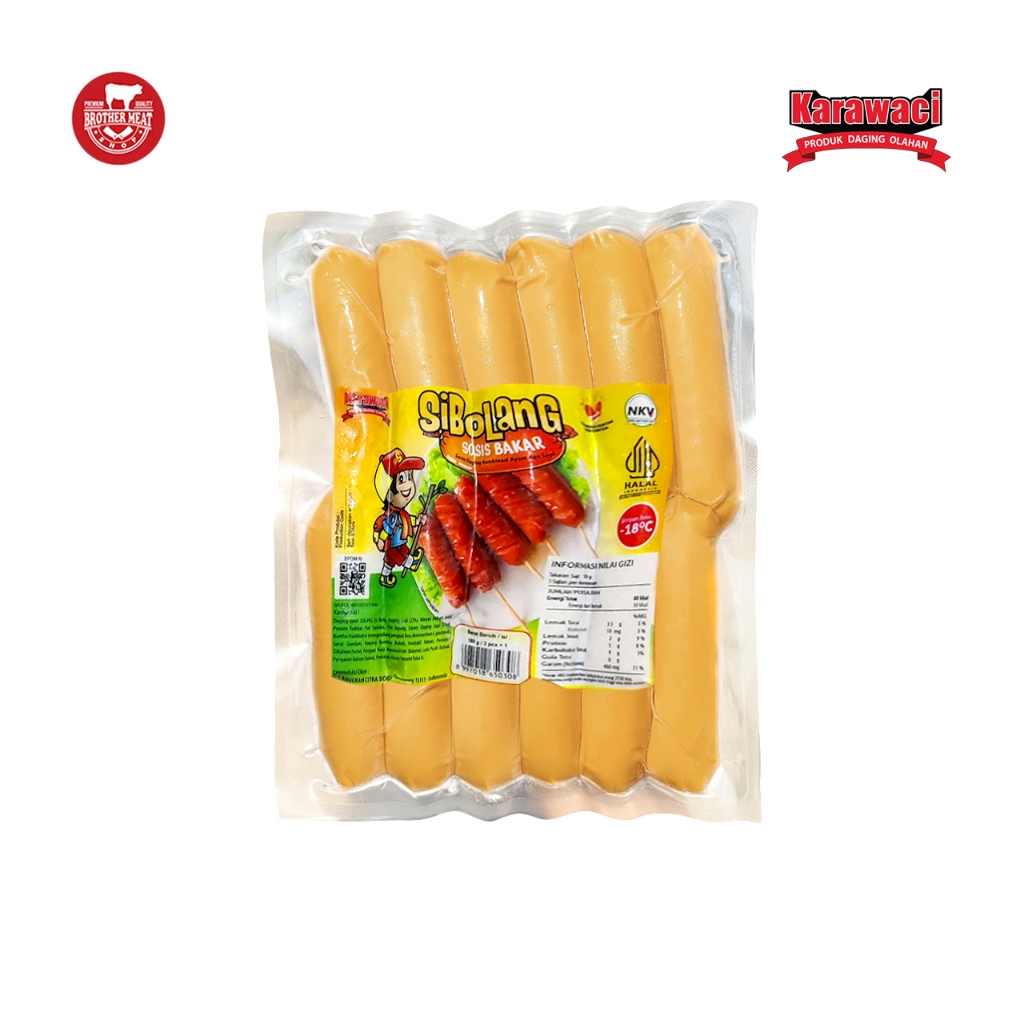 Jual Si Bolang Sosis Bakar Mini isi 12, Sosis Ayam Halal ...