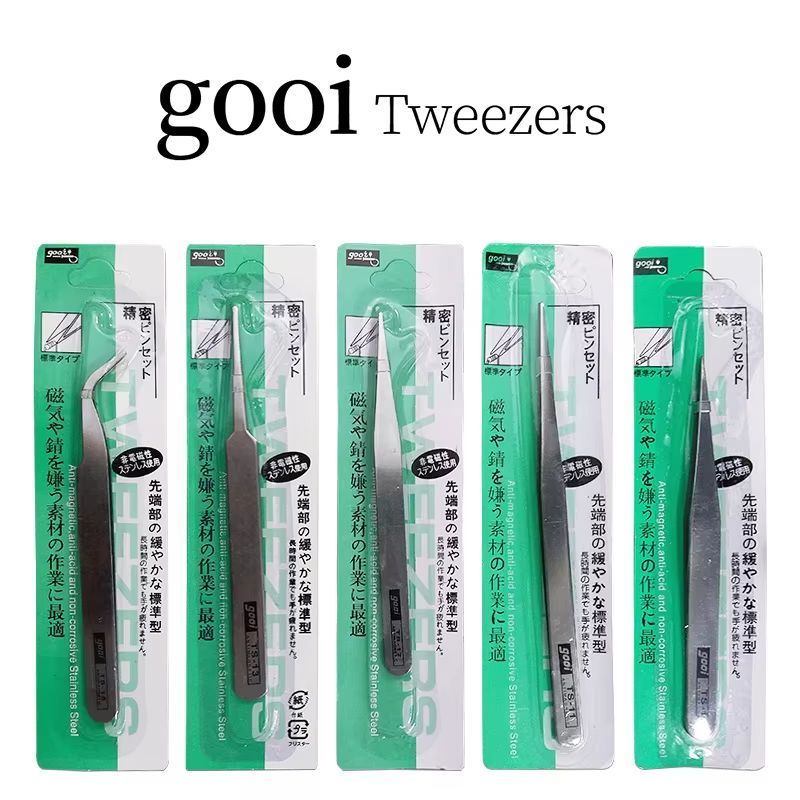 Jual Pinset Stainless Steel Anti Magnetic Tweezer Multi Tool Plier ...