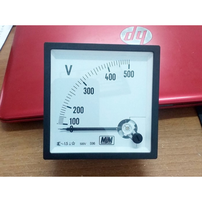 Jual Volt Meter Analog AC 500V 96x96 | Shopee Indonesia