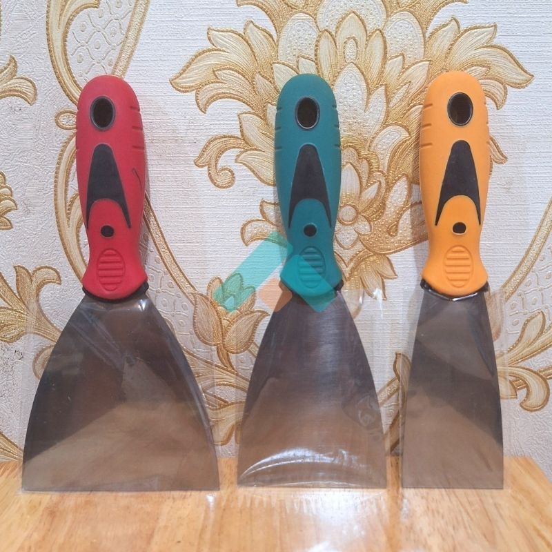 Jual sendok sekrap kape skrap gagang karet | Shopee Indonesia