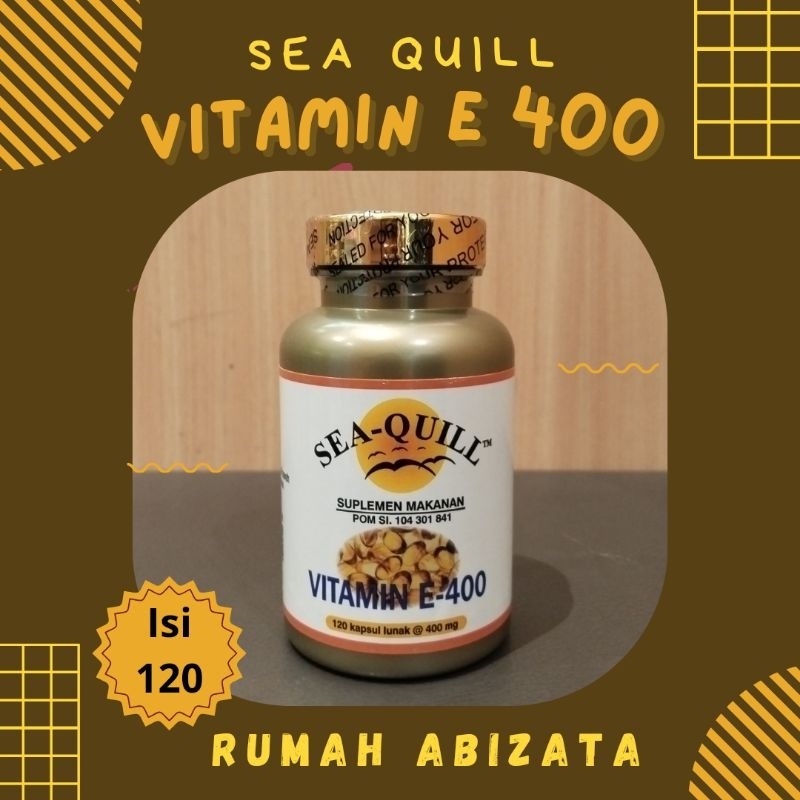 Jual SEA QUILL VITAMIN E400 IU '120 | Shopee Indonesia