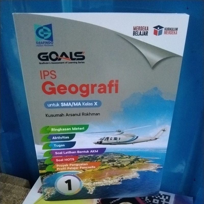Jual BUKU GOALS IPS GEOGRAFI KELAS X/10/1 SMA KURIKULUM MERDEKA ...