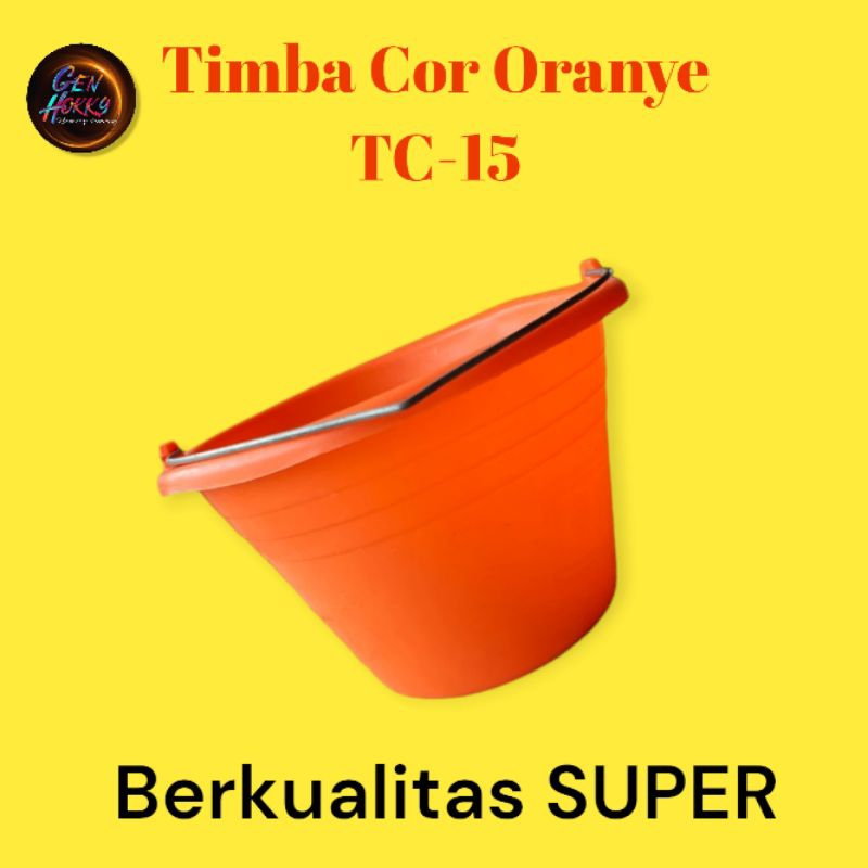 Jual Timba Cor Oranye Tc.15 plastik ORI grade A | Shopee Indonesia