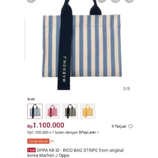 Jual Marhen J Rico Stripe | Shopee Indonesia