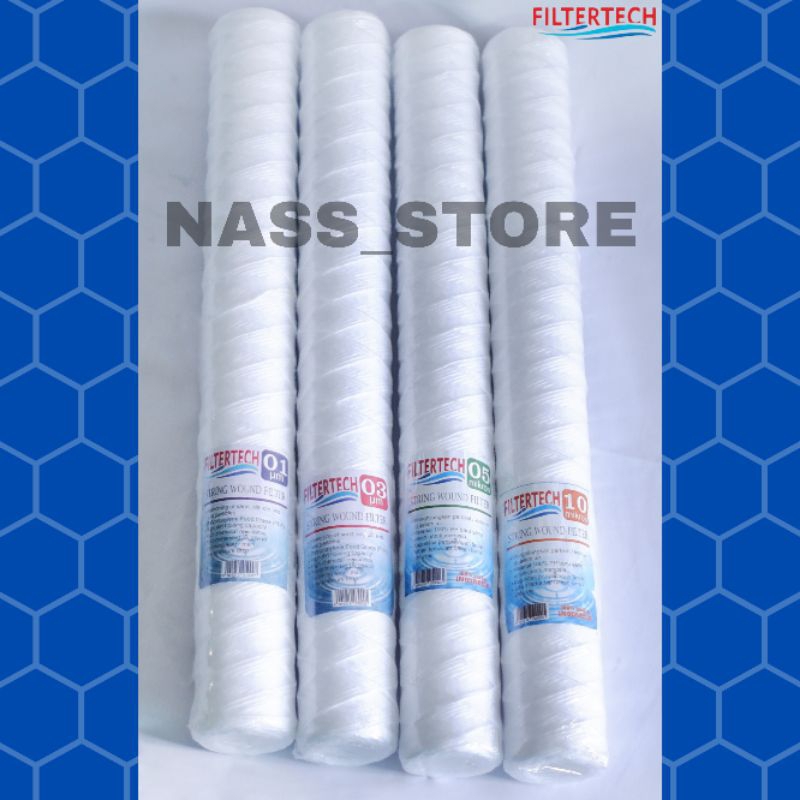 Jual String Wound Cartridge Filter/Cartridge Filter Benang / 40 Inch ...