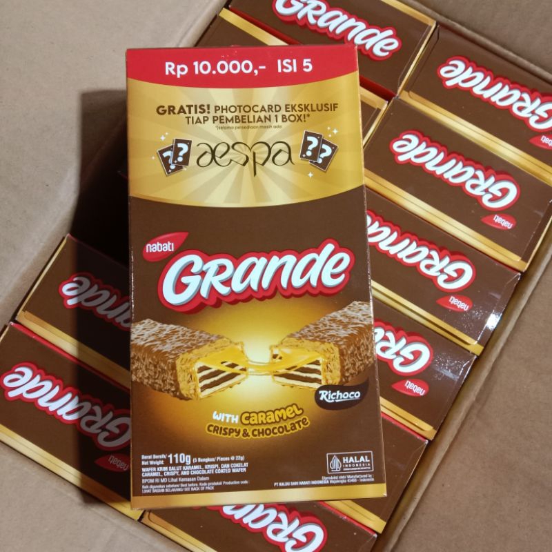 Jual NABATI NEXTAR GRANDE X AESPA ISI 5PCS | Shopee Indonesia