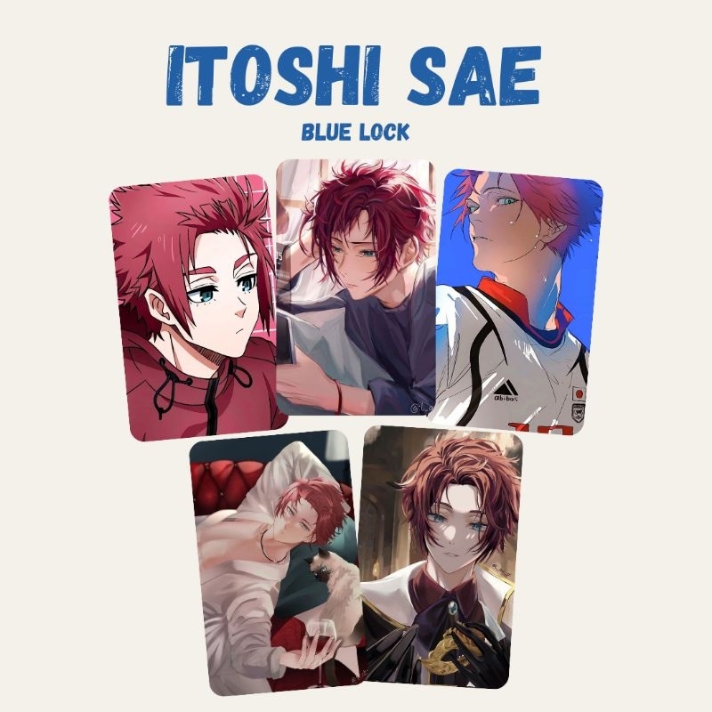 Jual PHOTOCARD BLUE LOCK | ITOSHI SAE | ITOSHI RIN | KAISER | Shopee ...