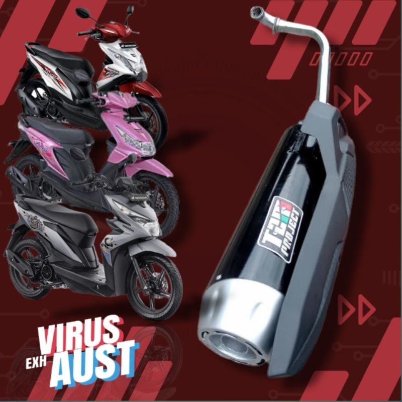 Jual KNALPOT STANDAR RACING ALL TYPE BEAT KARBU, BEAT FI, BEAT DELUXE ...