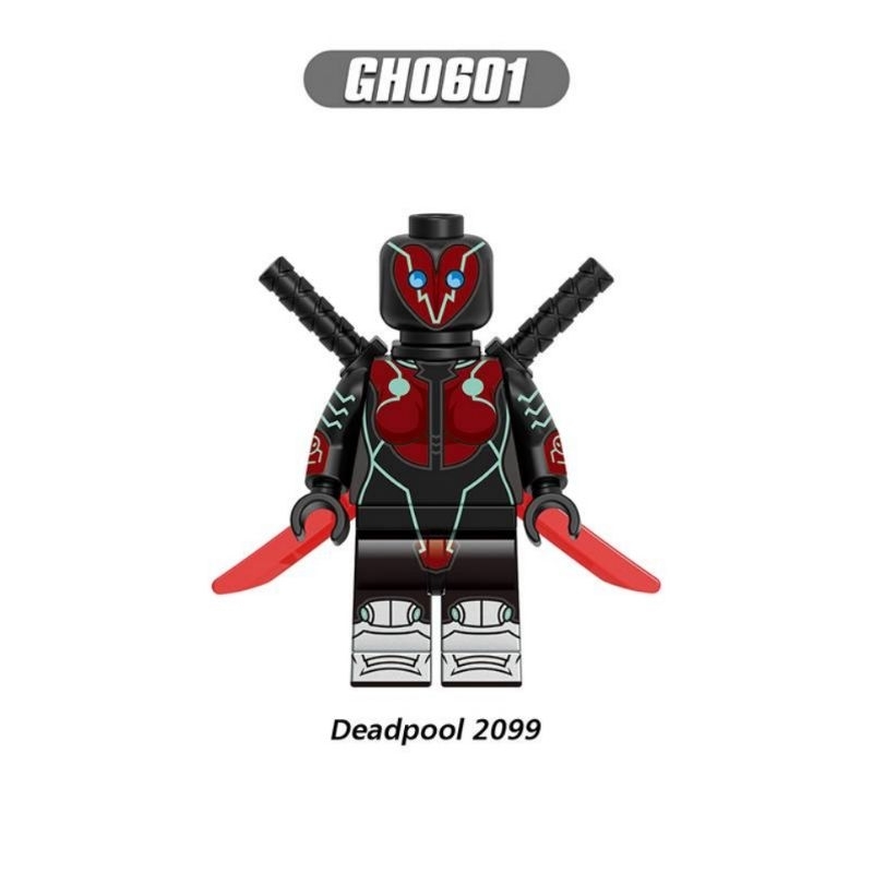Jual Mini Action Figure Deadpool 2099 Movie Deadpool Wolverine Marvel ...
