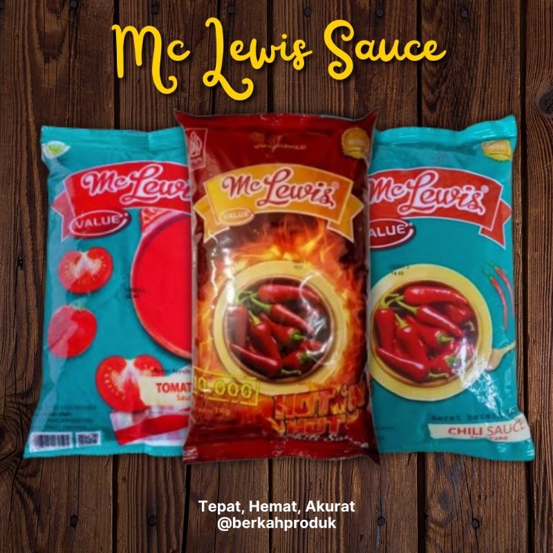 Jual Mc Lewis Saos Cabai / Tomat / Hot N Hot | Shopee Indonesia