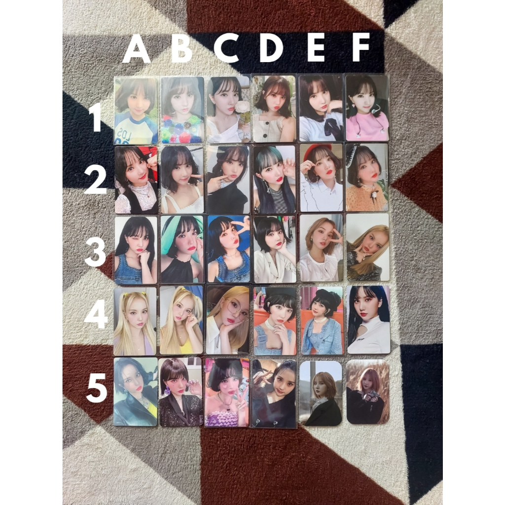Jual Photocard Eunha gfriend all era viviz umji sinb eunha gfriend yuju yerin sowon | Shopee ...