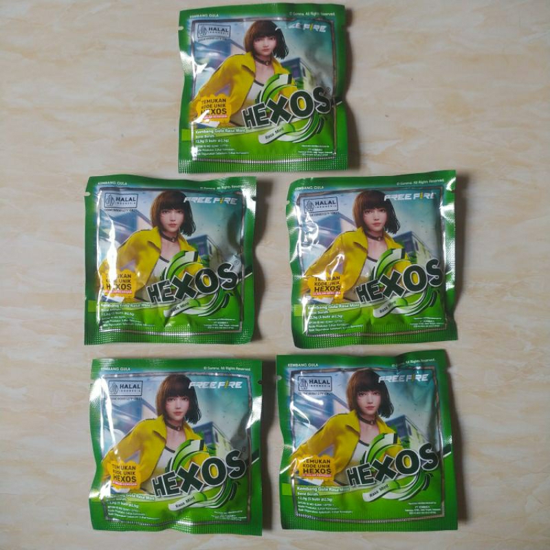 Jual HEXOS, Permen rasa mint isi 5pc | Shopee Indonesia