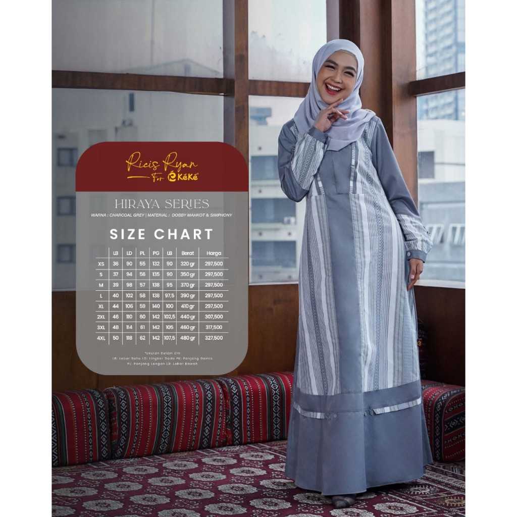 Jual Gamis Daily Simple Hiraya/Gamis Terbaru Hiraya by Keke | Shopee ...